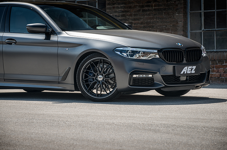 BMW 530d on AEZ Crest dark | AEZ news