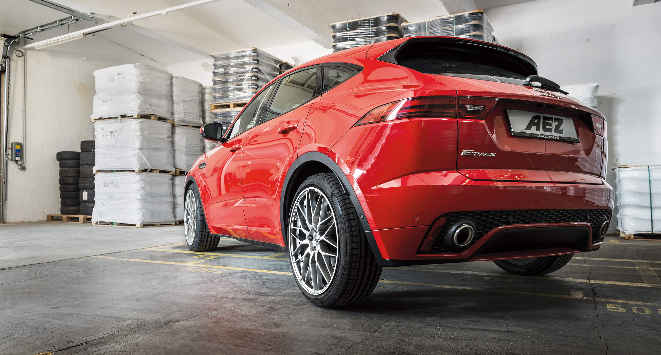 Jaguar E-Pace on AEZ Crest | AEZ news
